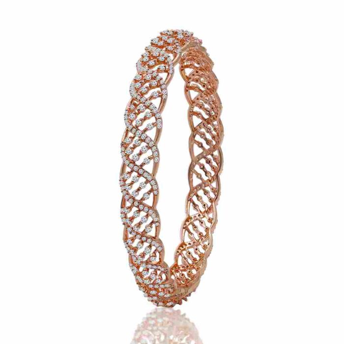 Riya Silver Bangle - Chandukaka Saraf