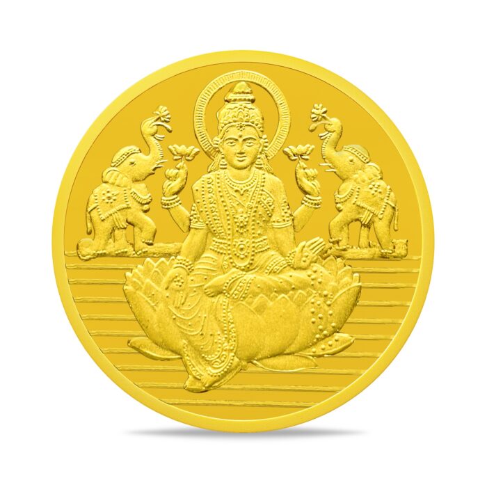 24kt Gold Laxmi Coin 10 gm - Chandukaka Saraf