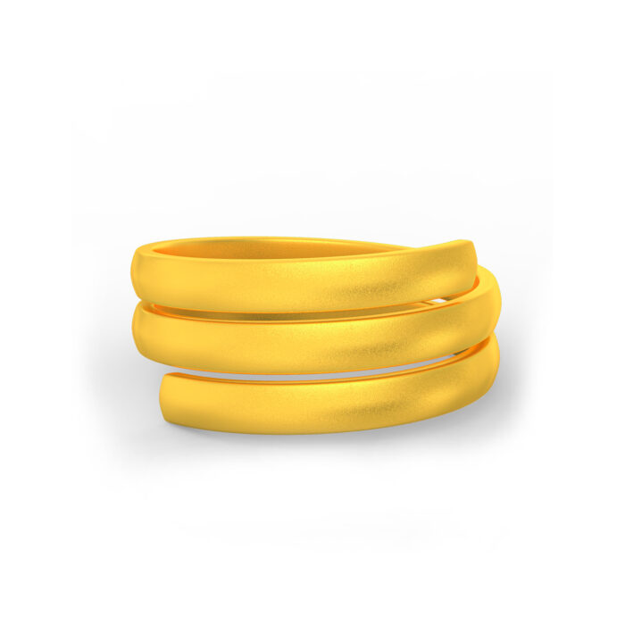 24kt Gold Vedhani Plain 10 gm - Chandukaka Saraf