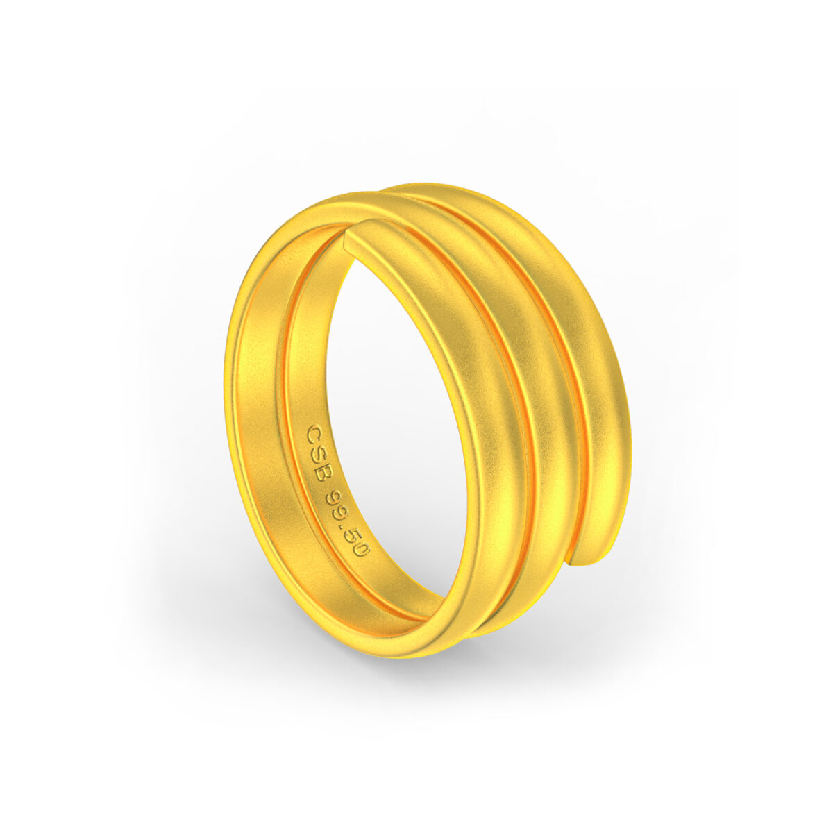 24kt Gold Vedhani Plain 10 gm - Chandukaka Saraf