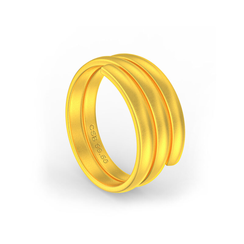 24kt Gold Vedhani Plain 10 gm - Chandukaka Saraf