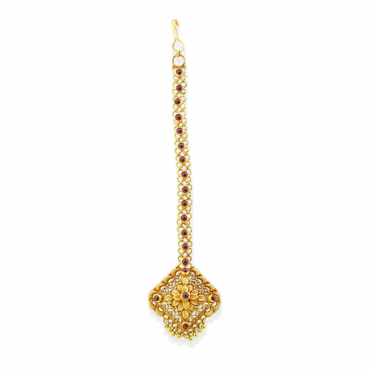 Alluring Gold Antique Bindi - Chandukaka Saraf