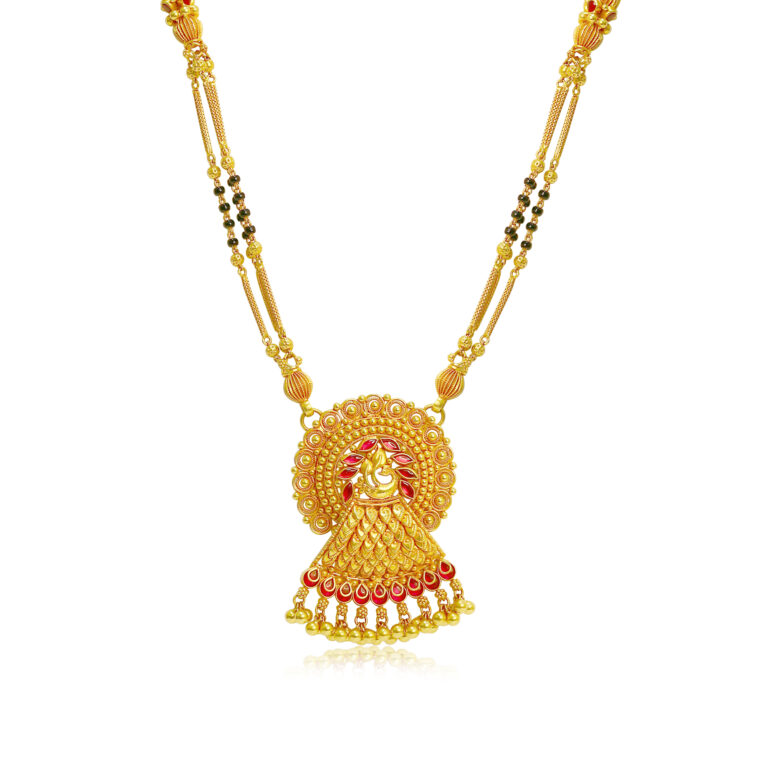 Manasvi Gold Long Mangalsutra - Chandukaka Saraf